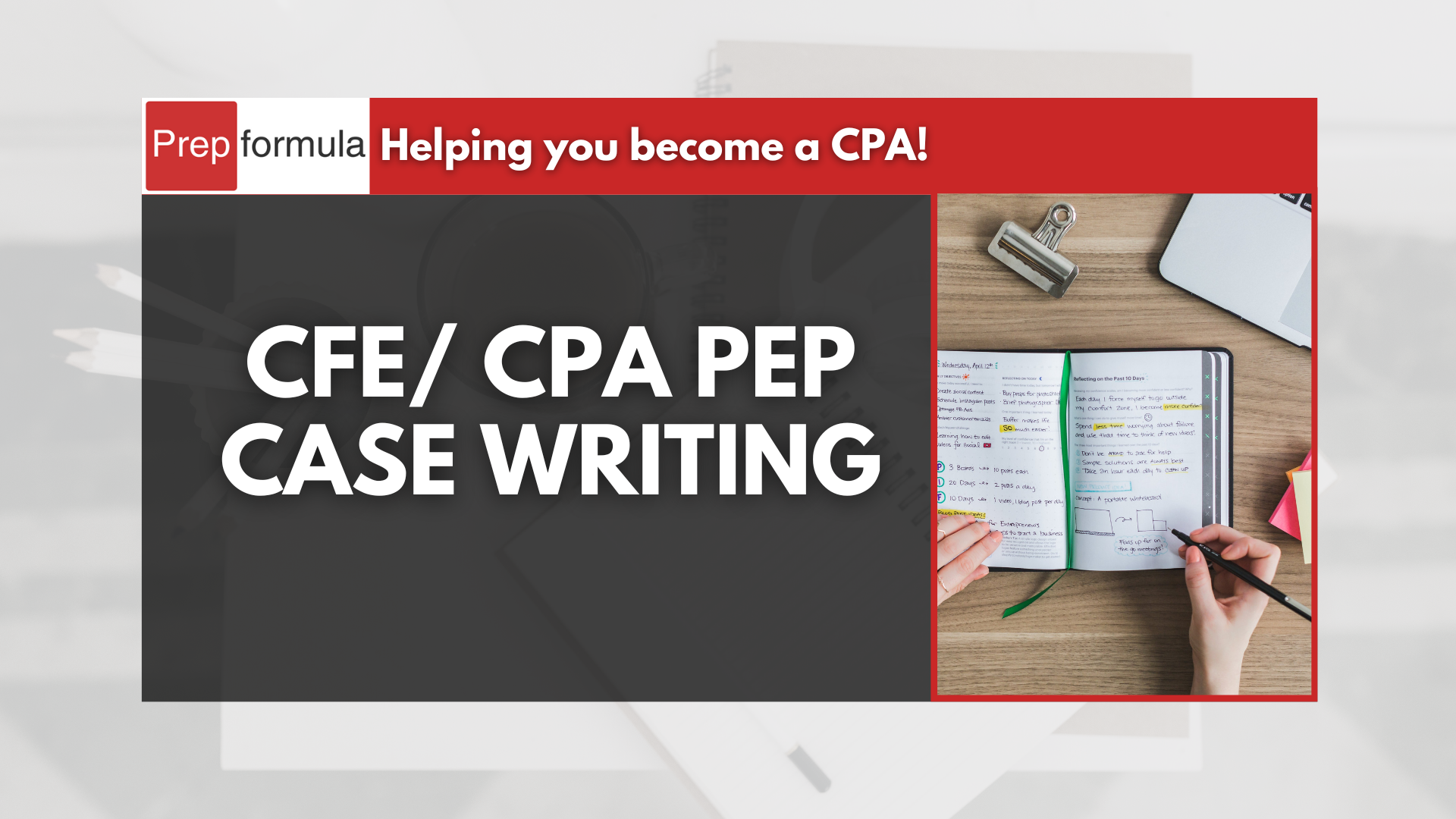 PrepFormula: Online Recorded Classes